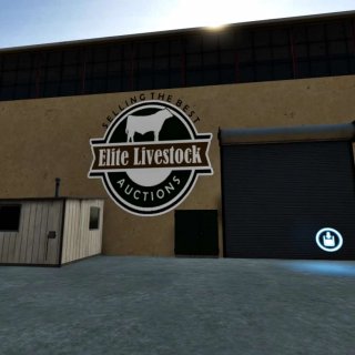Slaughter House and Animal Auction V1.0.0.0 - FS25 / FS22 Mod