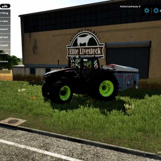 Slaughter House and Animal Auction V1.0.0.0 - FS25 / FS22 Mod