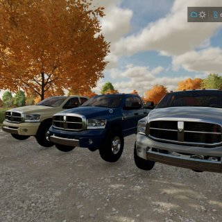 2007 dodge ram (lowered a bit) v1.0.0.0 - FS25 / FS22 Mod