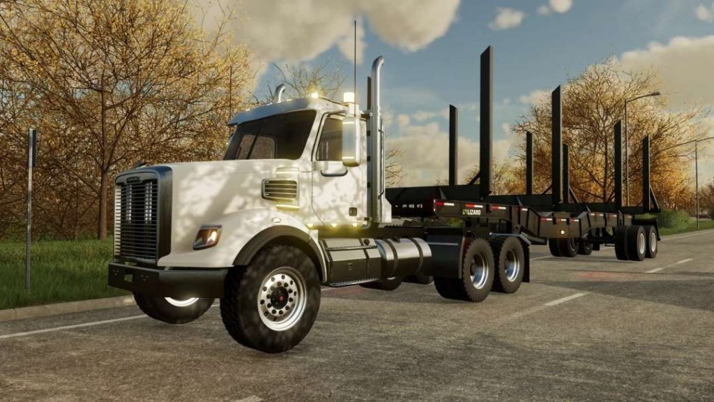 Freightliner Coronado 122SD semi v1.0 - FS25 / FS22 Mod