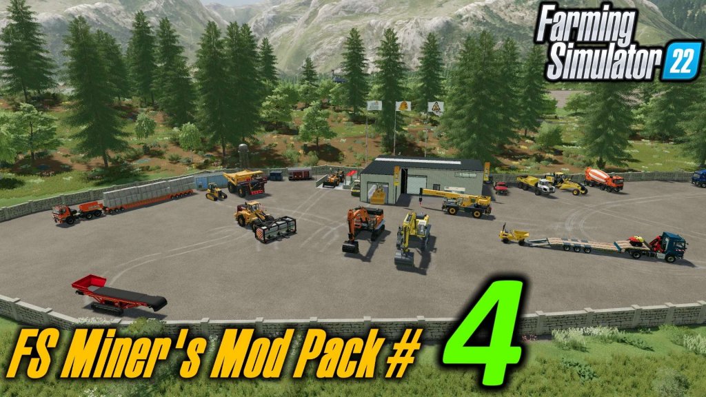 FS Miner's Mod Pack 05 - 2022 v1.0.0.0 - FS25 / FS22 Mod