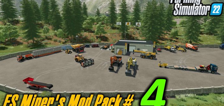 Farming Simulator 22 Forklifts, Excavators mods | FS22 Excavators