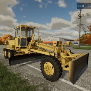 Grader DZ-143 v1.0 - FS25 / FS22 Mod