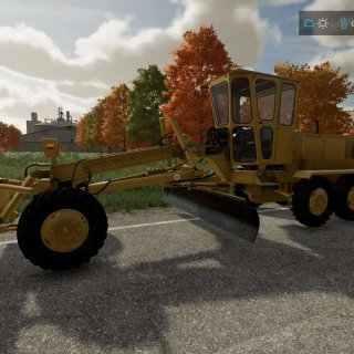 Grader DZ-143 v1.0 - FS25 / FS22 Mod