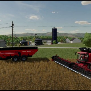 Green Valley Nebraska 4X Map v2.0.0.0 - FS25 / FS22 Mod