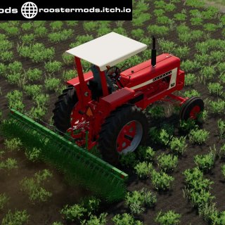 John Deere 400 Rotary Hoe v1.0.0.0 - FS25 / FS22 Mod