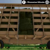 John Deere Wooden Thrower Rack V1.0 - FS25 / FS22 Mod