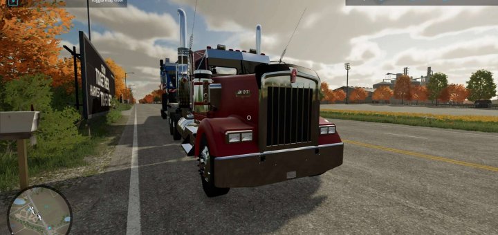 Expendables Kenworth W900 Mods | FS22 Mods | Farming Simulator 22 Mods