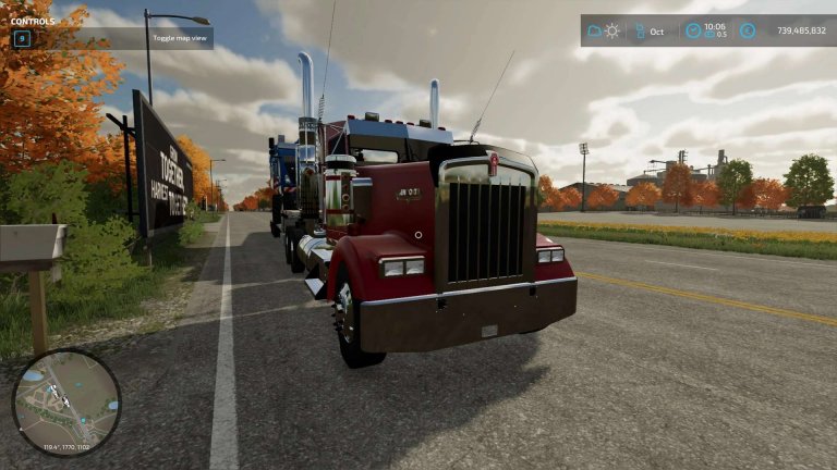 Kenworth W900 Truck v1.0.0.0 - FS25 / FS22 Mod
