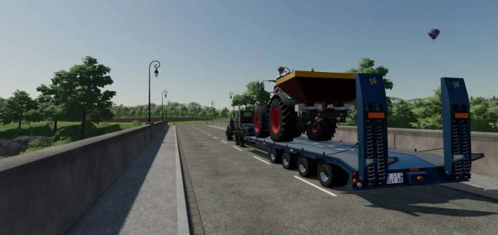 Exile Low Loader V1.5.0.0 - FS22 Mod