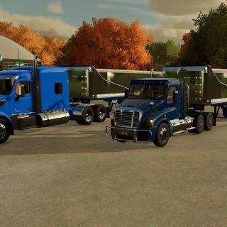 MAC Tri-Axle End Dump Trailer v1.0.0.0 - FS25 / FS22 Mod