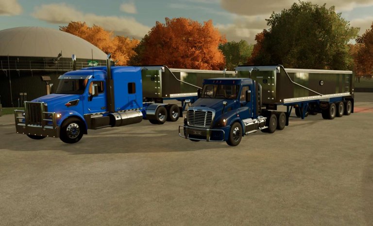MAC Tri-Axle End Dump Trailer v1.0.0.0 - FS25 / FS22 Mod