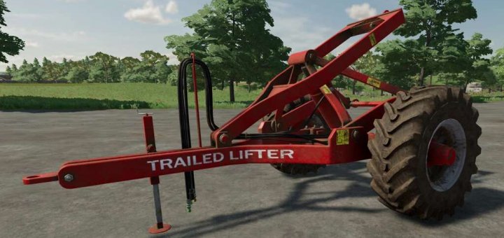 John Deere 3955 Trailed Forager v1.0 - FS22 Mod