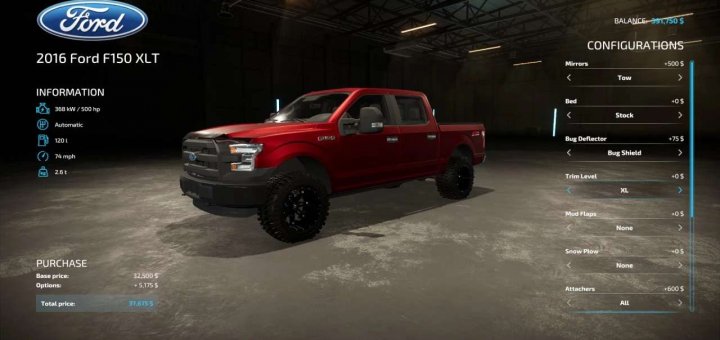 Ford F150 Mods | FS22 Mods | Farming Simulator 22 Mods