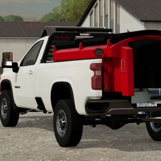 2020 Chevy Silverado 3500HD Single Cab Long Bed v1.0.0.0 - FS25 / FS22 Mod