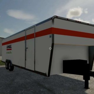 30FT Box trailer pack v1.0.0.0 - FS25 / FS22 Mod
