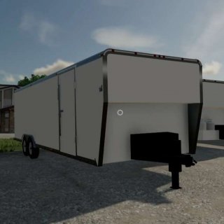 30FT Box trailer pack v1.0.0.0 - FS25 / FS22 Mod