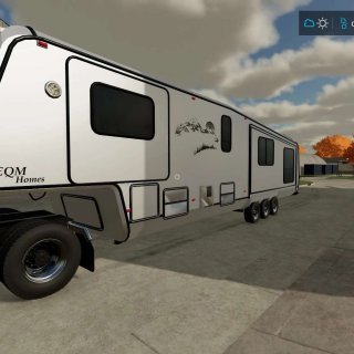 Custom 5th wheel Camper v1.0.0.0 - FS25 / FS22 Mod