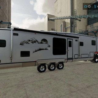 Custom 5th wheel Camper v1.0.0.0 - FS25 / FS22 Mod