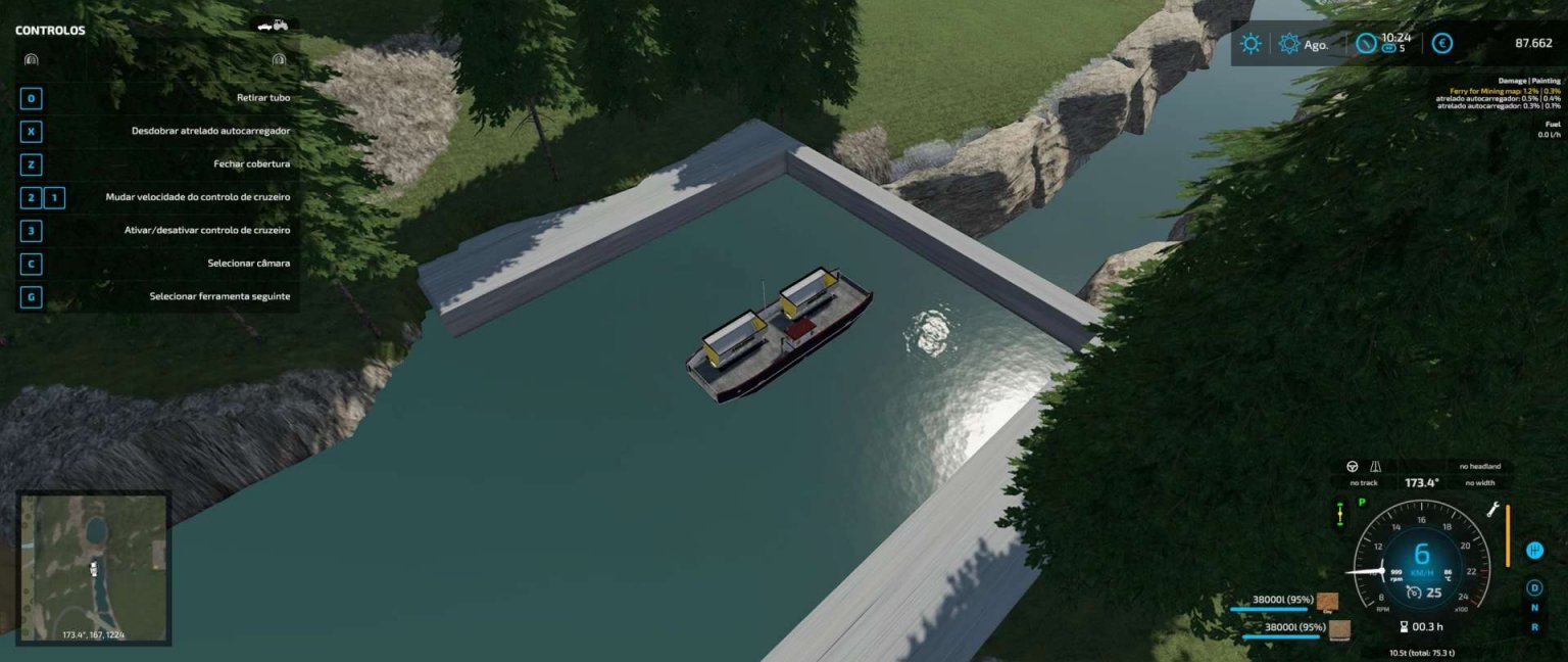 Ferry pack for TCBO MCE v1.0.0.0 - FS25 / FS22 Mod