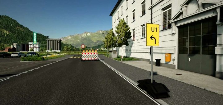 German Road Signs Mods | FS22 Mods | Farming Simulator 22 Mods