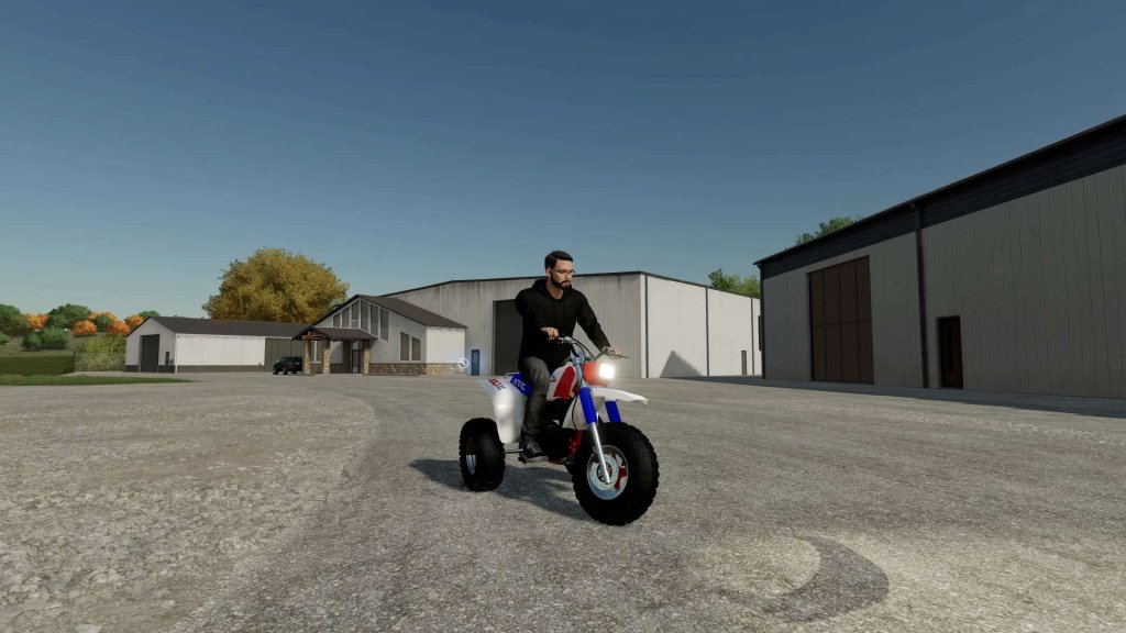 Honda atc 200x v1.1.0.0 - FS25 / FS22 Mod