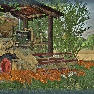 John Deere Lanz combine harvester MD-250-S v1.0.0.0 - FS25 / FS22 Mod