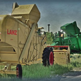 John Deere Lanz combine harvester MD-250-S v1.0.0.0 - FS25 / FS22 Mod