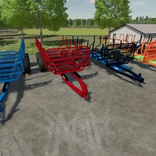 Lizard LT689 Long Log Trailer v1.0.0.0 - FS25 / FS22 Mod