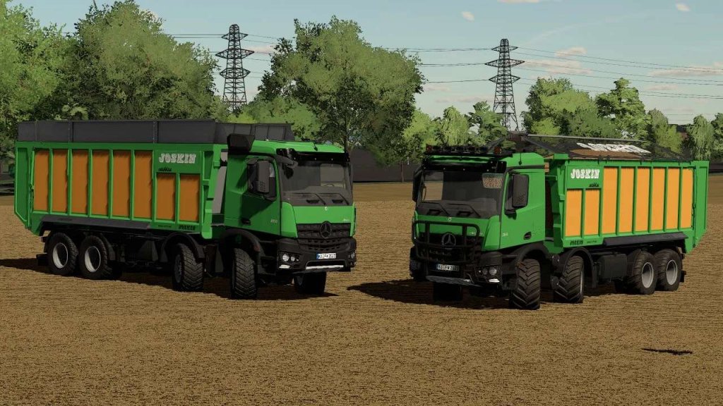 Mercedes Benz Arocs Agrar v1.0 - FS25 / FS22 Mod