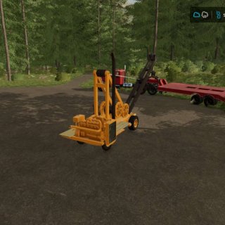 Old logging crane v1.0.0.0 - FS25 / FS22 Mod