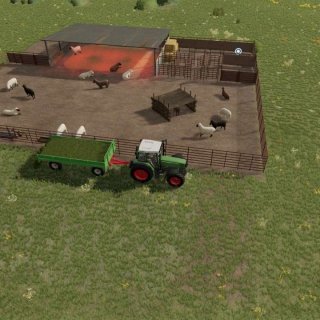 Rusty Animal Pens v1.0.0.0 - FS25 / FS22 Mod