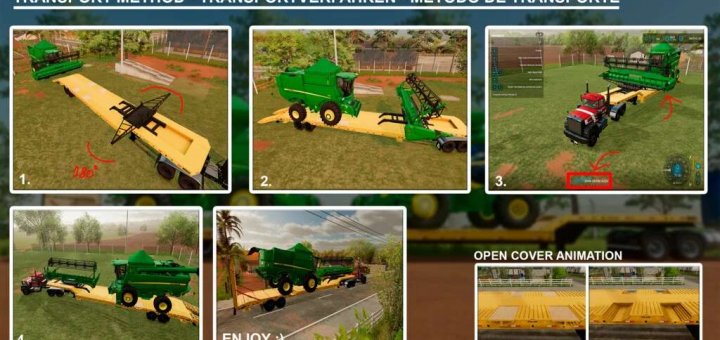 Transport Trailers Mods | FS22 Mods | Farming Simulator 22 Mods