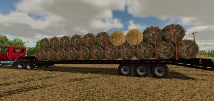 Square Cotton Bales Mods | FS22 Mods | Farming Simulator 22 Mods