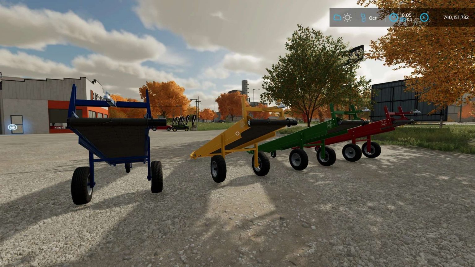 Conveyor belt with load trigger WW v1.0.0.0 - FS25 / FS22 Mod