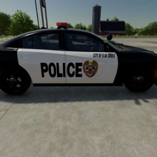 Dodge Charger SRT Hellcat Police Cruiser v1.0 - FS25 / FS22 Mod