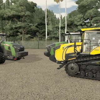 Fendt/Challenger Crawler Pack v1.0.2 - FS25 / FS22 Mod