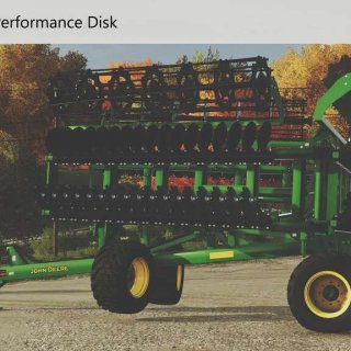 John Deere 2680H High-Performance Disk v1.0 - FS25 / FS22 Mod