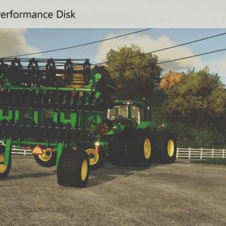 John Deere 2680H High-Performance Disk v1.0 - FS25 / FS22 Mod