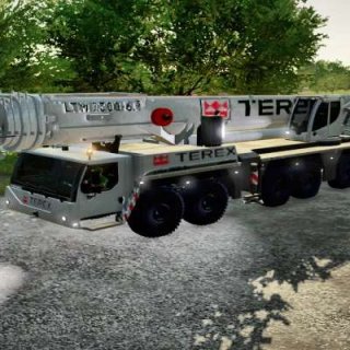 Liebherr LTM 1300 6.3 TEREX v1.0.0.0 - FS25 / FS22 Mod