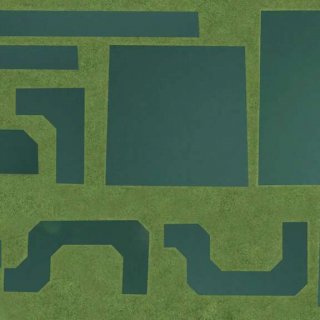 Natural Water Rivers And Ponds Pack v1.1.0.0 - FS25 / FS22 Mod