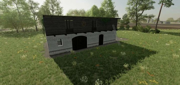 Old Brick Barn Mods | FS22 Mods | Farming Simulator 22 Mods
