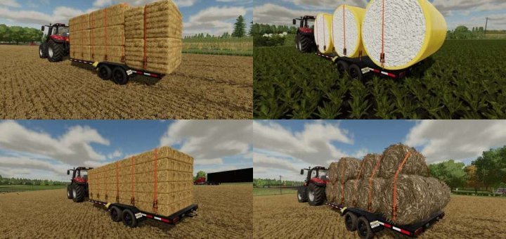 Small Square Bales Mods | FS22 Mods | Farming Simulator 22 Mods