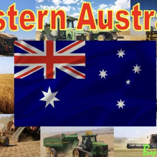 WESTERN AUSTRALIA 4X MAP V2.0 - FS25 / FS22 Mod