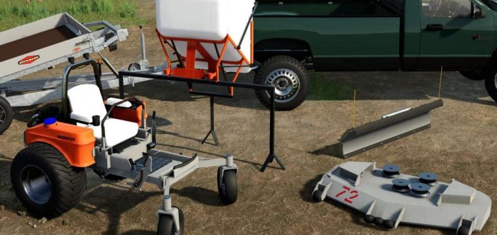 Zero Turn Mods | FS22 Mods | Farming Simulator 22 Mods