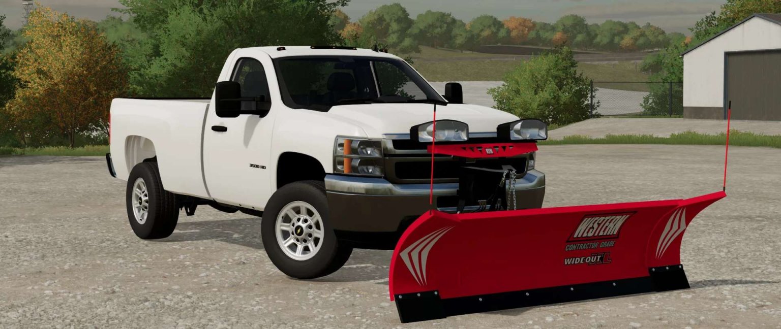 2012 Silverado 3500HD Single Cab V1.0 - FS25 / FS22 Mod