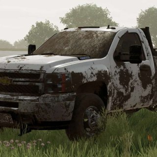 2012 Silverado 3500HD Single Cab V1.0 - FS25 / FS22 Mod