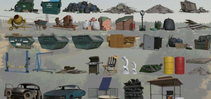 Farming Simulator 22 Objects mods | FS22 Objects mods