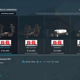 Anhydrous Ammonia Pack v1.1.0.0 - FS25 / FS22 Mod