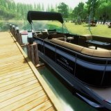 Bennington Pontoon Boat v2.0.0.0 - FS25 / FS22 Mod